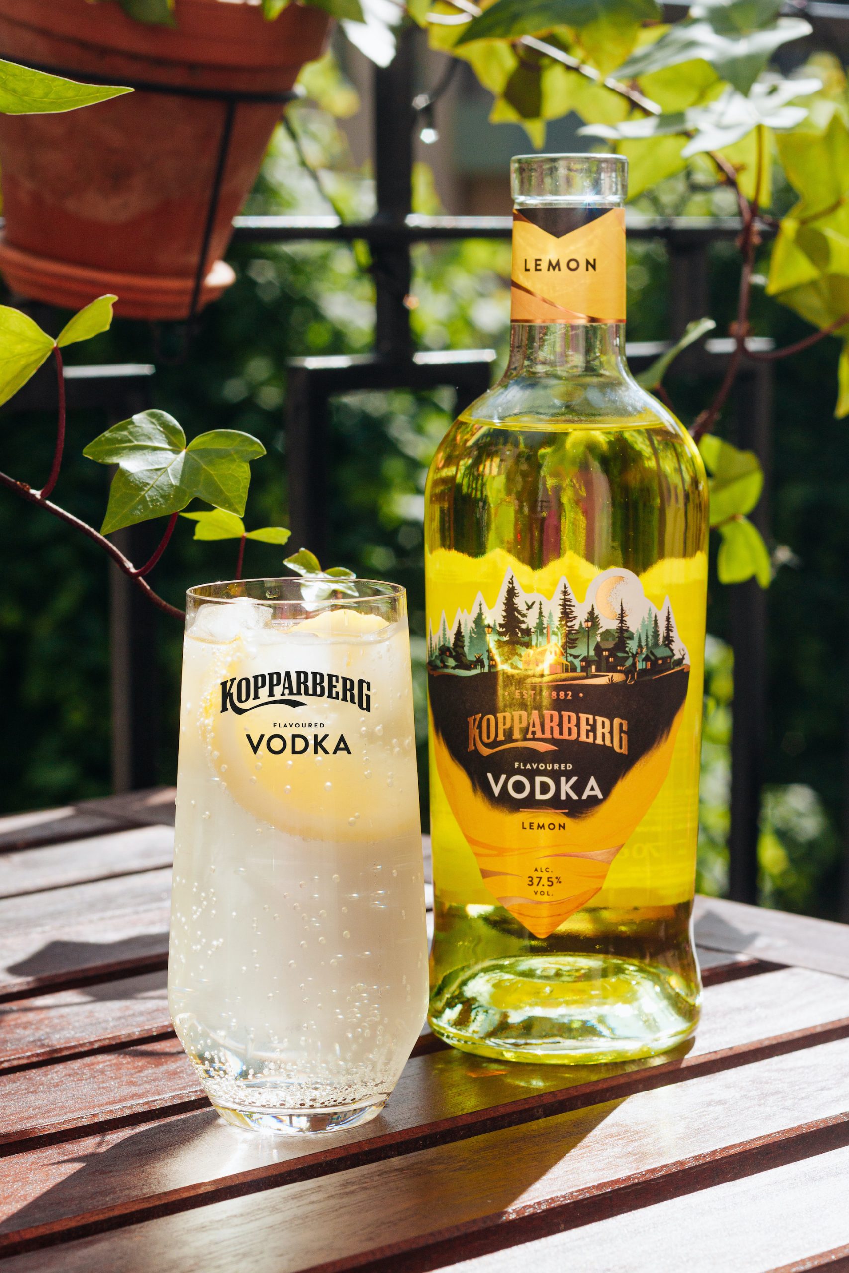 Kopparberg Vodka Lemon 37.5% | Kopparberg i Sverige